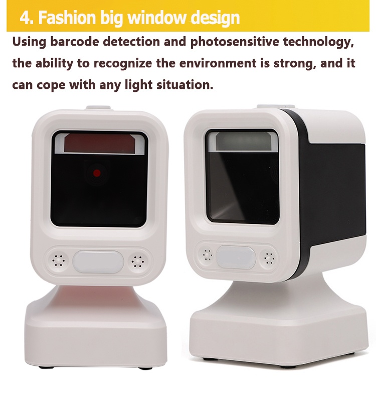 Codable Ds8300 2d Usb Desktop Omnidirectional Barcode Scanner